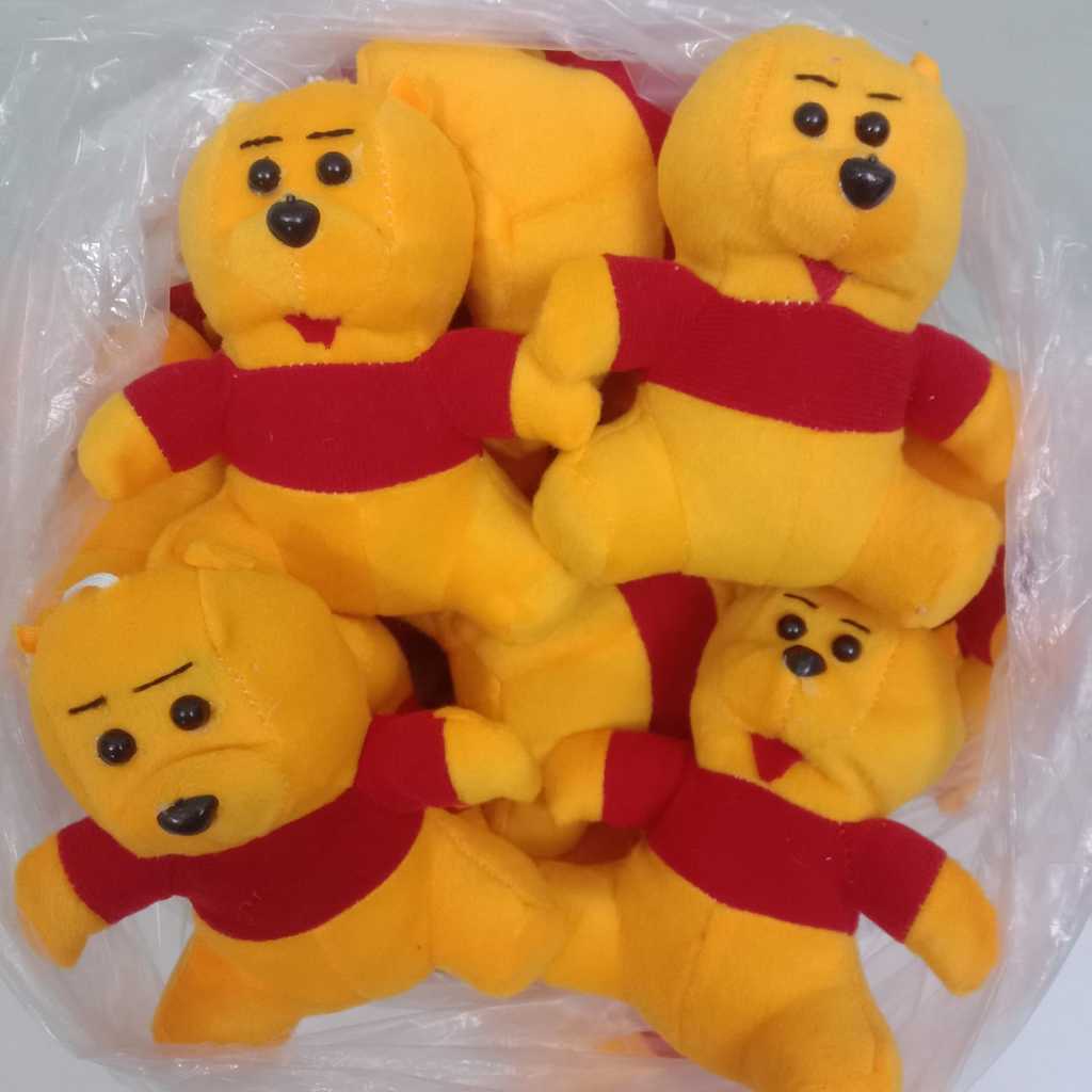 Jual boneka gantungan kaca mobil 12pcs Winnie the pooh lucu | Shopee ...