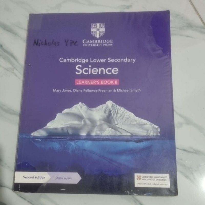 Jual cambridge lower secondary SCIENCE learner's book 8 | Shopee Indonesia