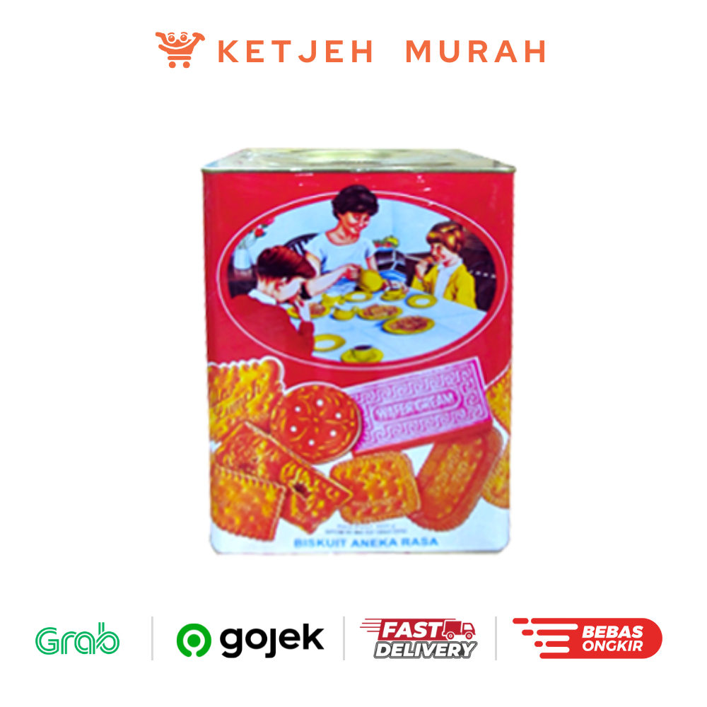 Jual Khong Guan Red / Biskuit Aneka Rasa Kaleng Merah 1600 Gram ...