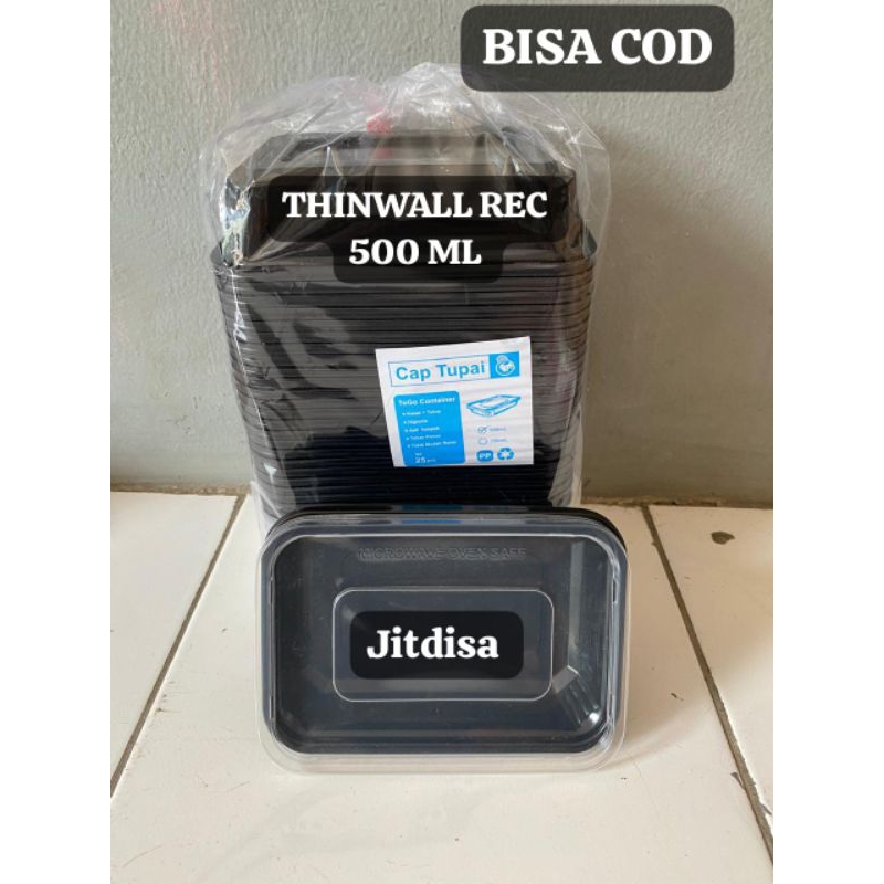 Jual Thinwall Cap Tupai 500 ml Rec Isi 25 Pcs | Shopee Indonesia