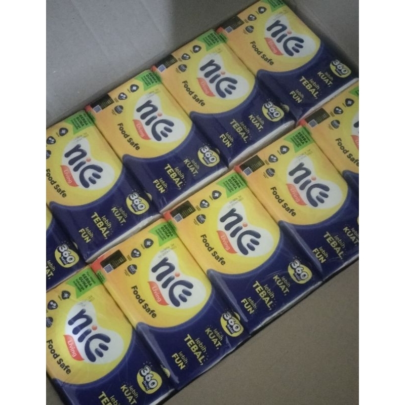 Jual [ 360 helai ] TISSUE NICE 180 SHEET / 180SHEET / TISU / TISUE ...