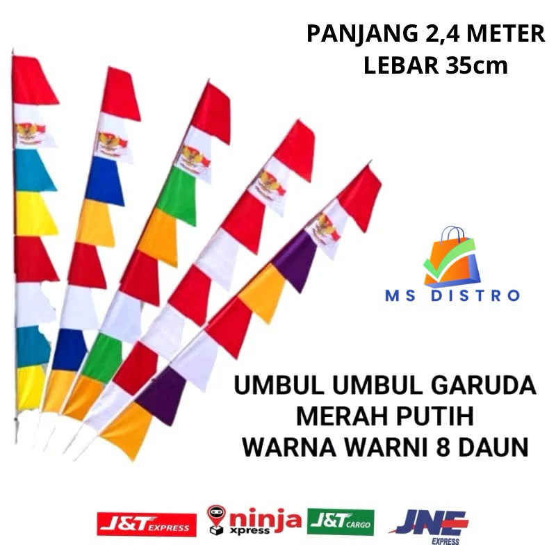 Jual UMBUL UMBUL WARNA WARNI 17 AGUSTUS | Shopee Indonesia