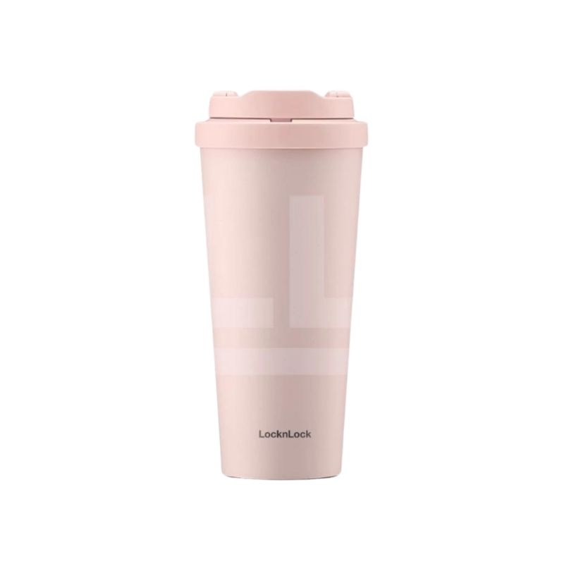 Jual LocknLock One Touch Clip Tumbler 550ml Light Pink Original ...