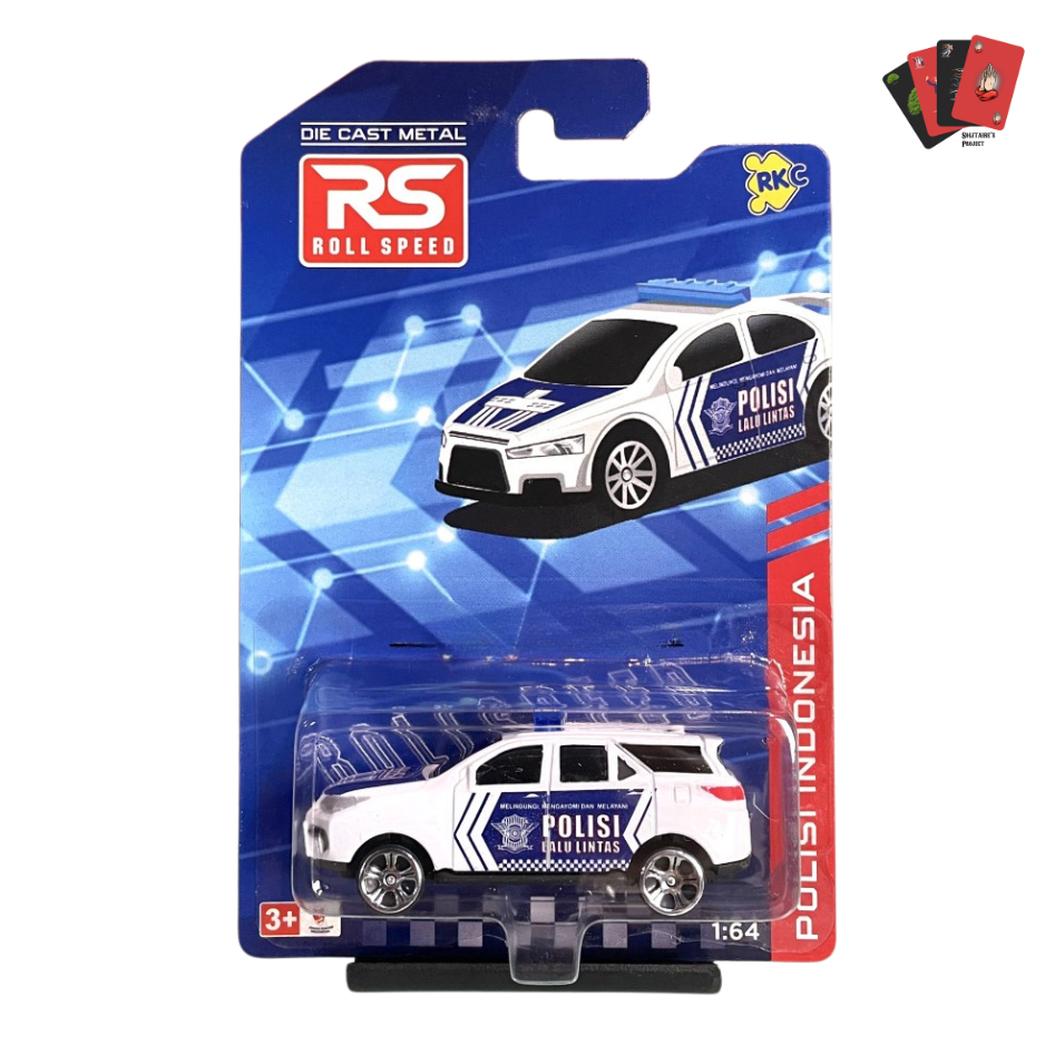 Jual Mobil Diecast Polisi Rollspeed PJR Sabara Car Skala 64 | Shopee ...