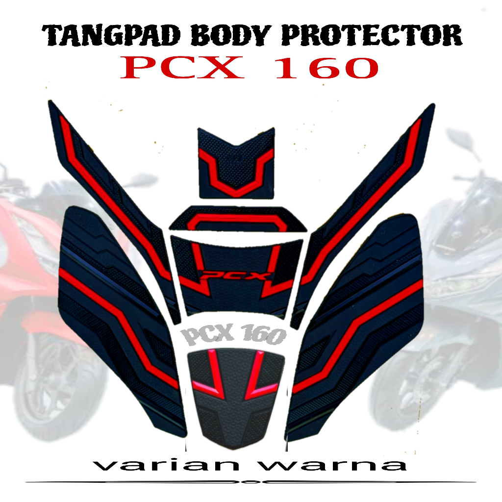 Jual Variasi Motor Pcx Deck Pad Pcx 160 Body Protector Tangpad | Shopee ...