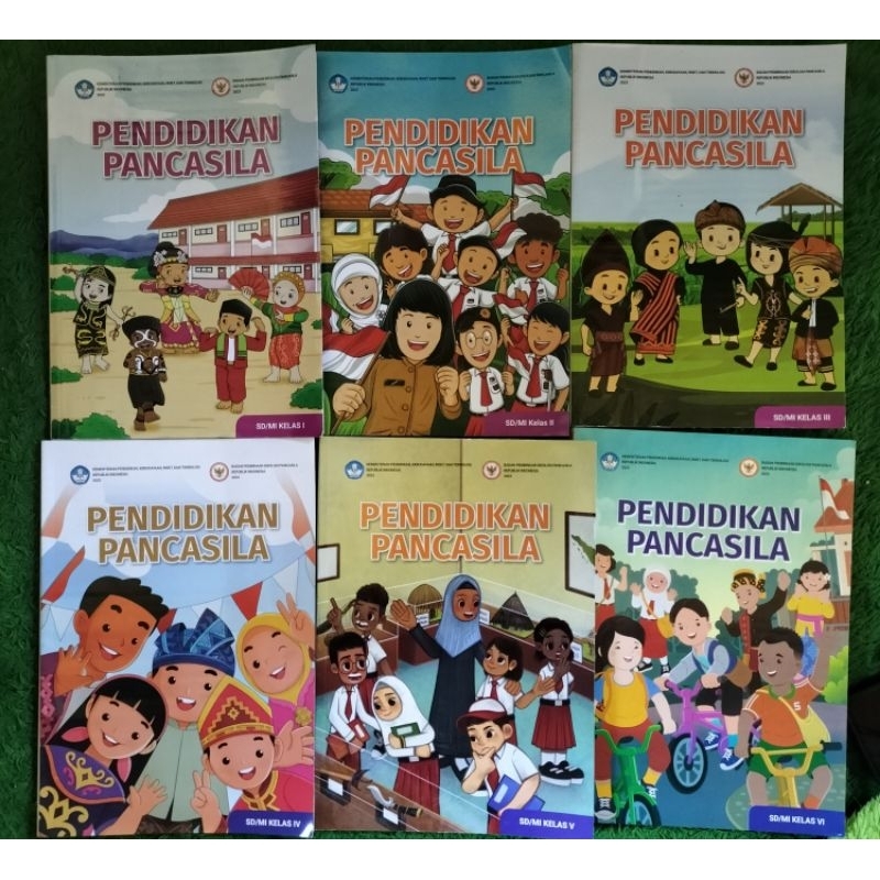 Jual ORIGINAL BUKU PENDIDIKAN PANCASILA EDISI REVISI BPIP KELAS 1 2 3 4 5 6 SD/MI KURIKULUM ...