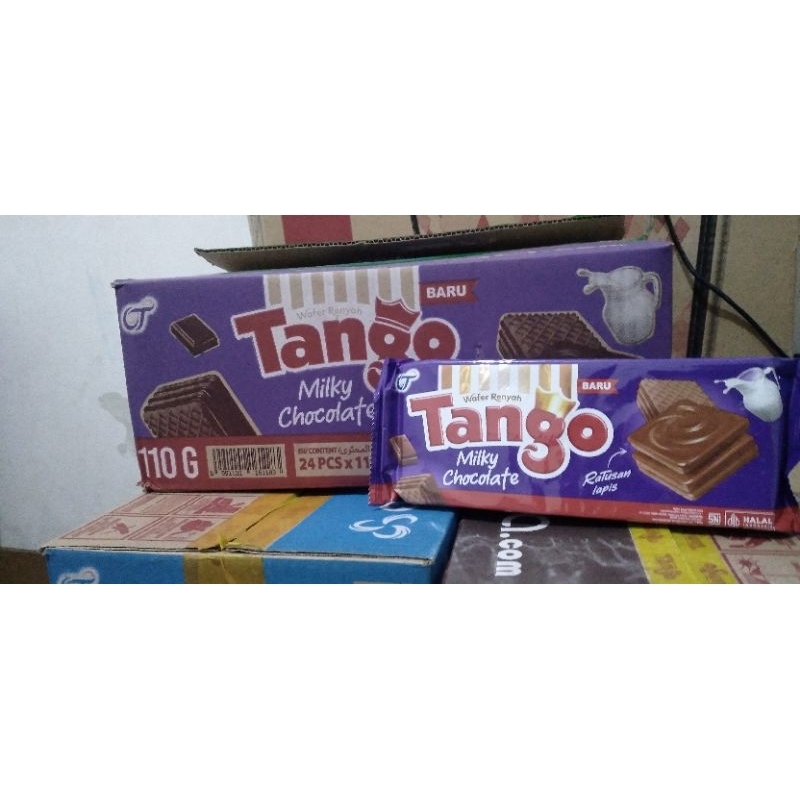 Jual Wafer Tango 110 gram 1 Dus(isi 24 pcs) | Shopee Indonesia