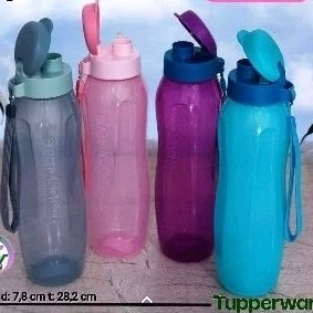 Jual botol minum air putih eco bottle 1L (2) ungu tosca | Shopee Indonesia