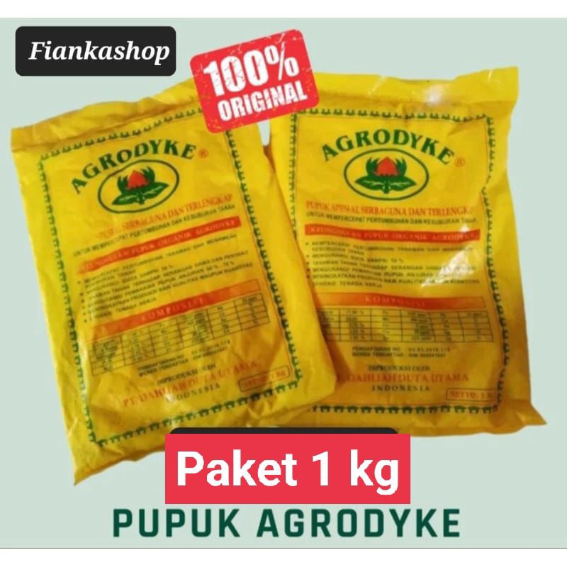 Jual Pupuk Organik Agrodyke tanpa racun untuk Sawit, coklat pertanian dan Buah buahan | Shopee ...