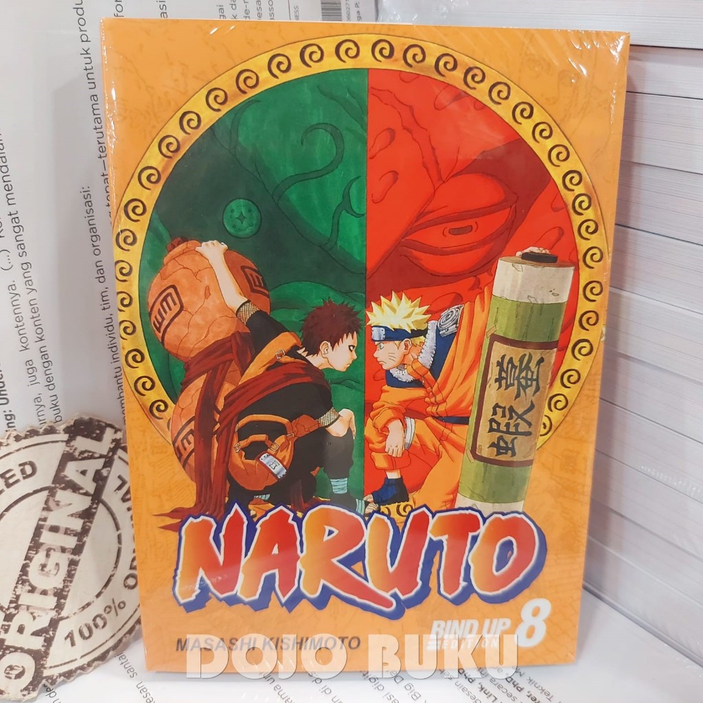 Jual Komik Naruto Bind Up Edition 8 by MASASHI KISHIMOTO | Shopee Indonesia