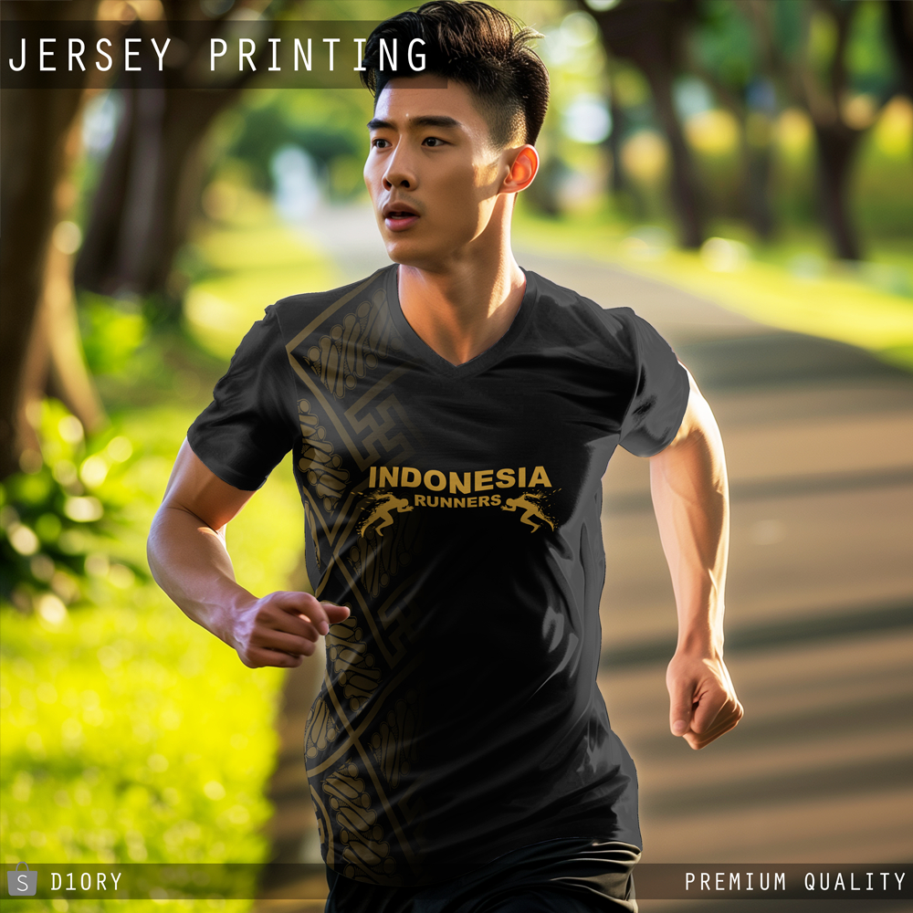Jual Jersey Lari Nusantara 121 Kaos Running Unisex Dry Fit Pakaian Olahraga Kekinian | Shopee ...