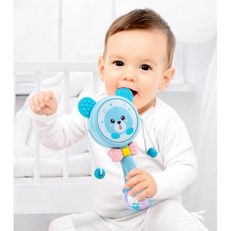 Jual Mainan Alat Musik Bayi/Alat Musik Rattle Hand Drum/Musical Toys ...