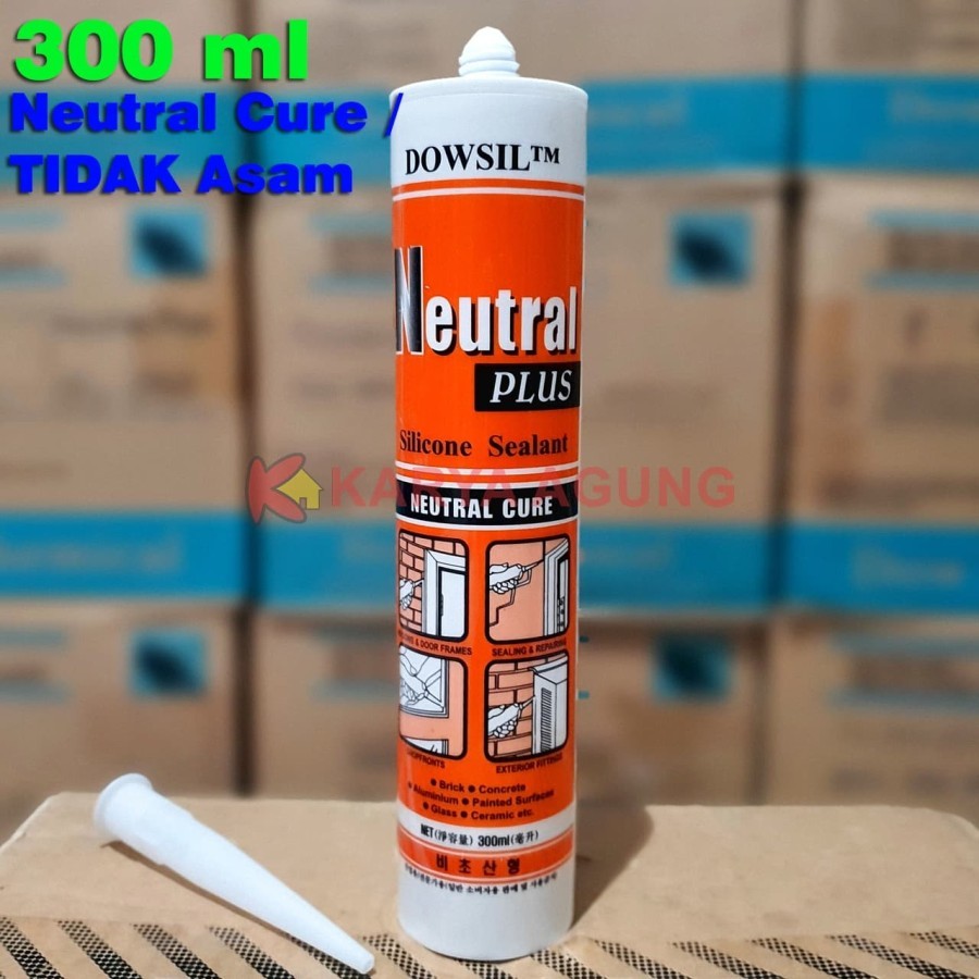 Jual DOWSIL Silicone Sealant Neutral Cure / Lem Silen Silikon Netral DOW CORNING Cermin Jendela ...