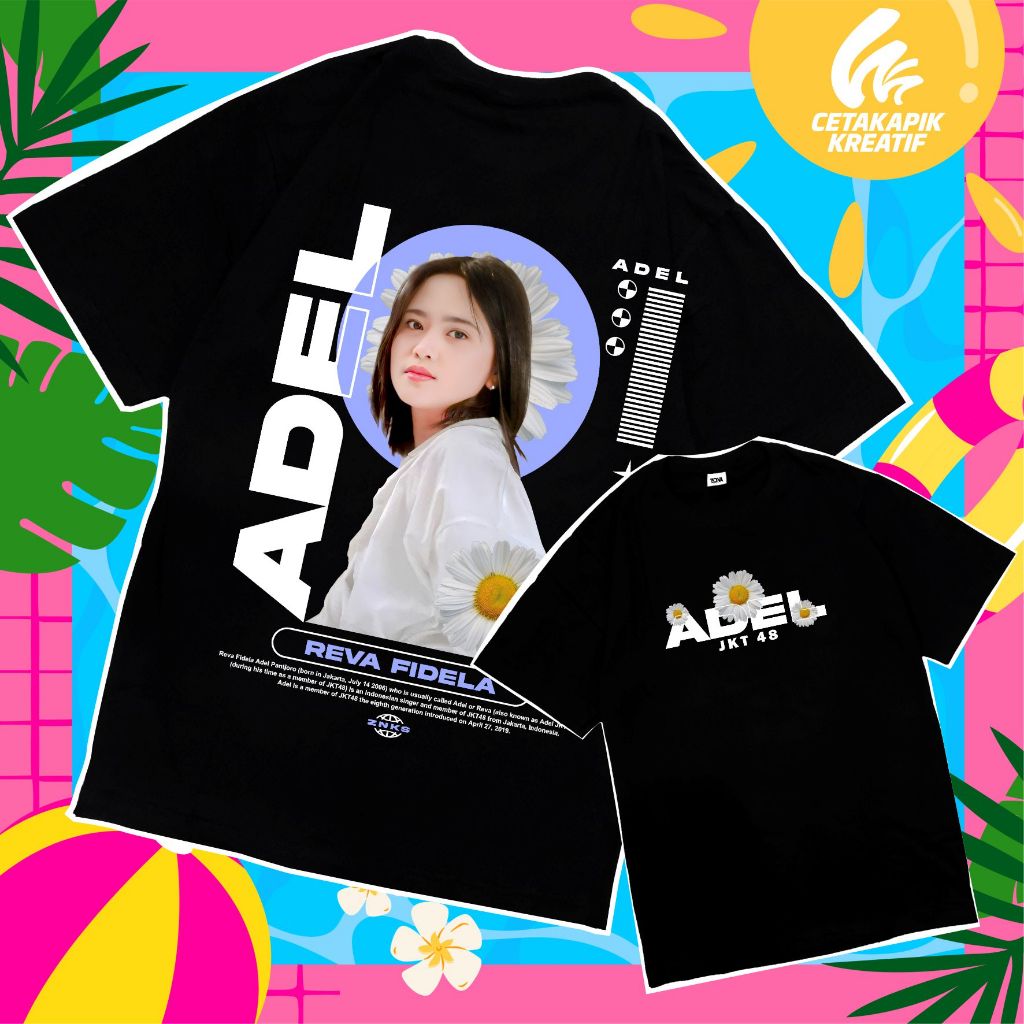 Jual ( Free sticker + ganci ) KAOS MEMBER JKT48 NEW ERA SUMMER EDITION ...