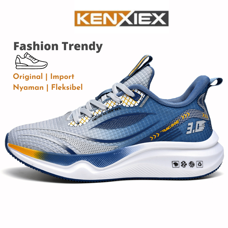 Jual KENXIEX Sepatu Sneakers Pria Olahraga Running Sepatu Casual Cowok Ken122888 | Shopee Indonesia