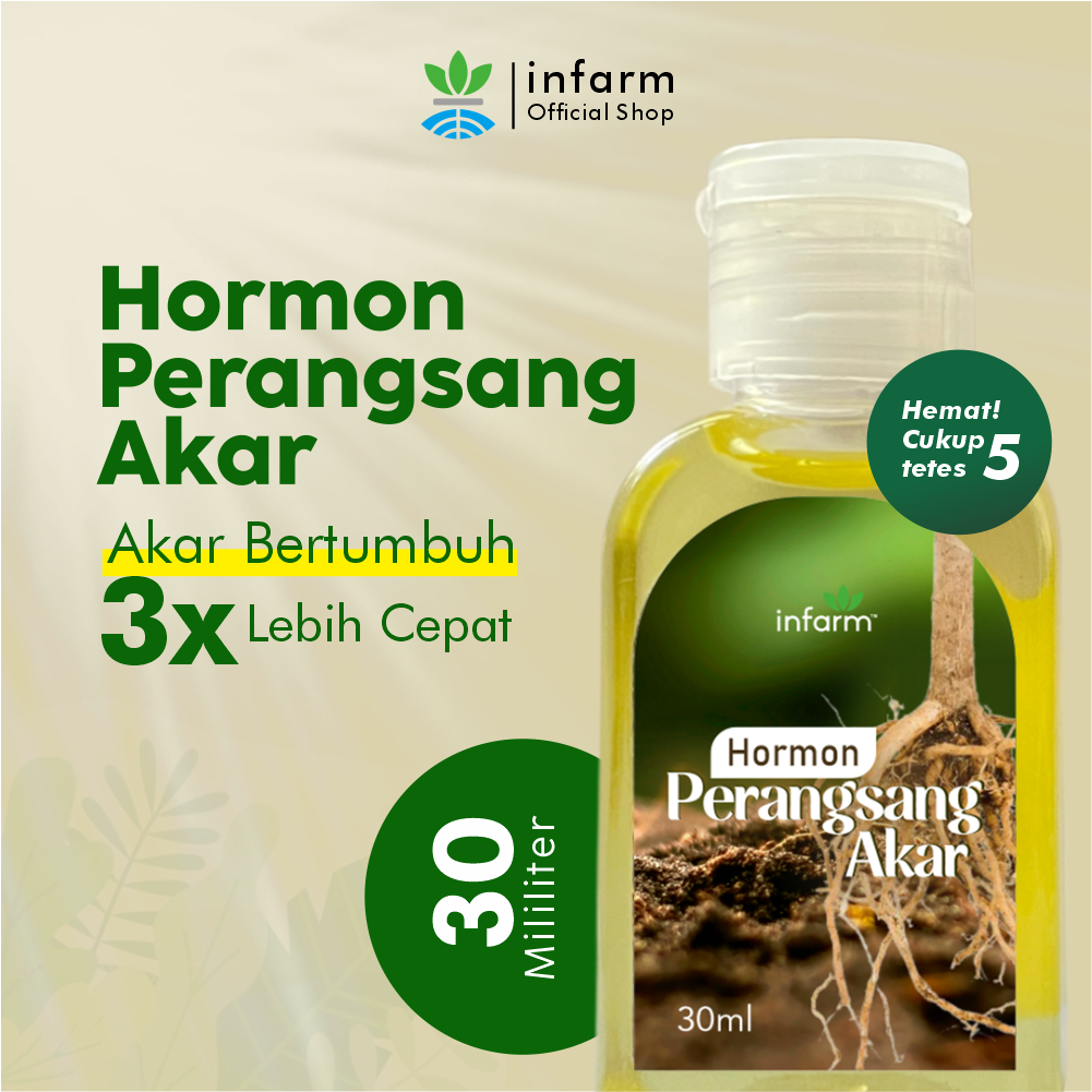Jual INFARM - Hormon Auksin Perangsang Akar 30 ml Kemasan Fliptop ...