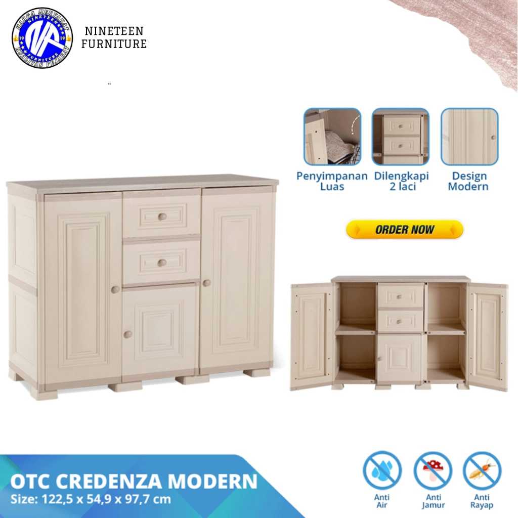 Jual BUPET PLASTIK OTC CREDENZA MODERN | Shopee Indonesia
