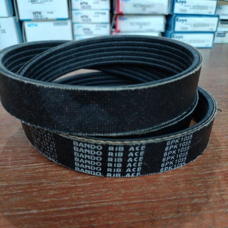 Jual V BELT FAN BELT TALI KIPAS BANDO 6PK1035 6PK 1035 | Shopee Indonesia