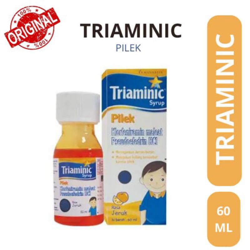 Jual TRIAMINIC PILEK SYRUP - 60 ML | Shopee Indonesia