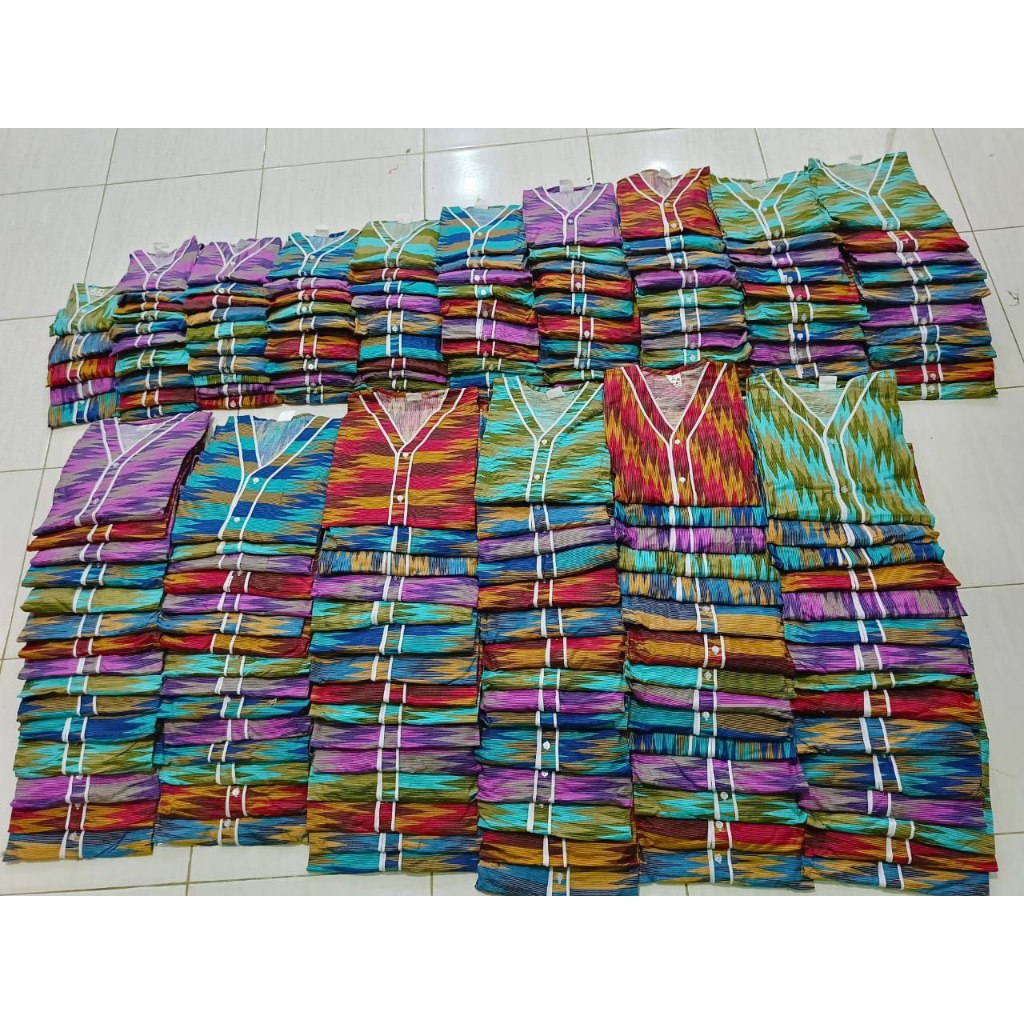 Jual MODEL PITA CP MOTIF RENDOM BAJU TIDUR BATIK KHAS BAGAN SIAPI API ...