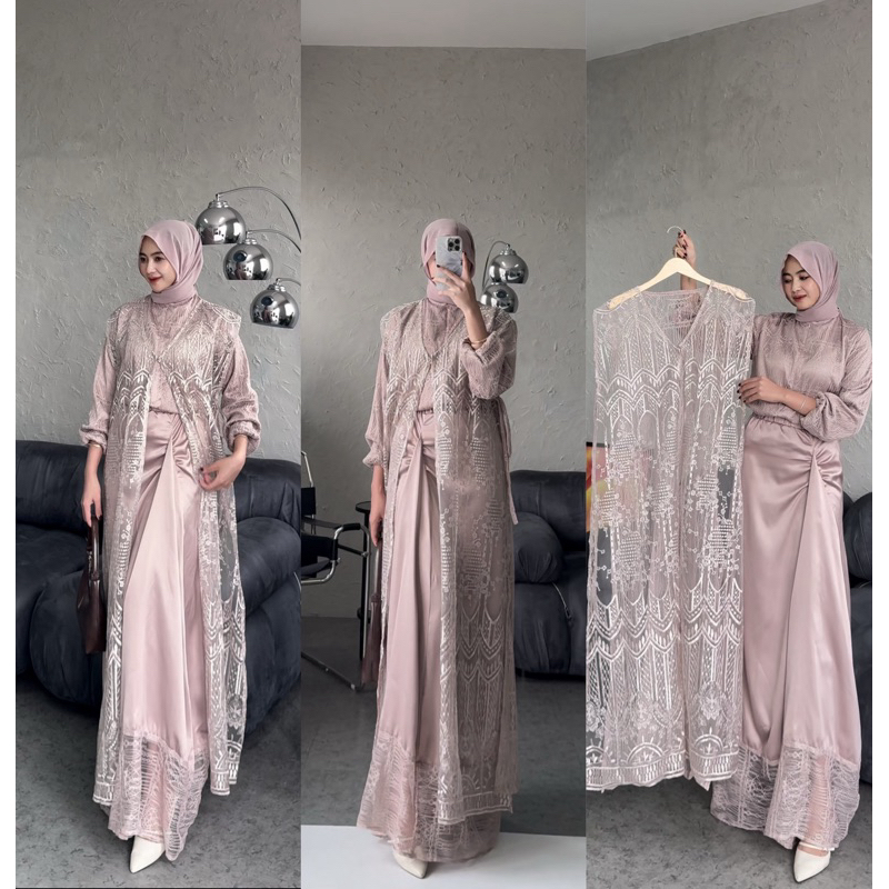 Jual Blash - DIANA ROSE ONE SET 3 IN 1 ( SKIRT LACE + BLOUSE CHANTILY ...