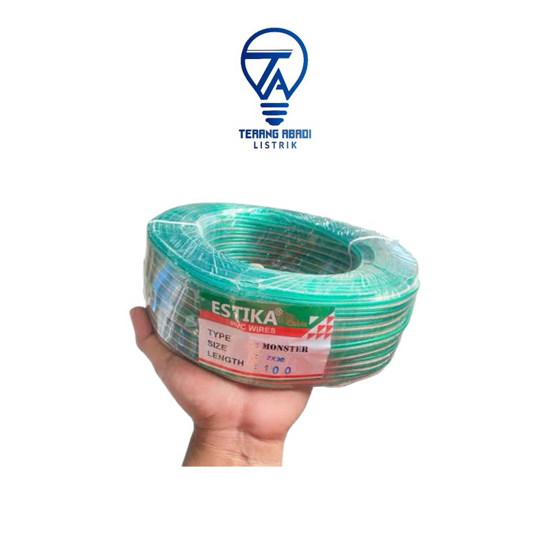 Jual kabel trans estika 100meter | Shopee Indonesia