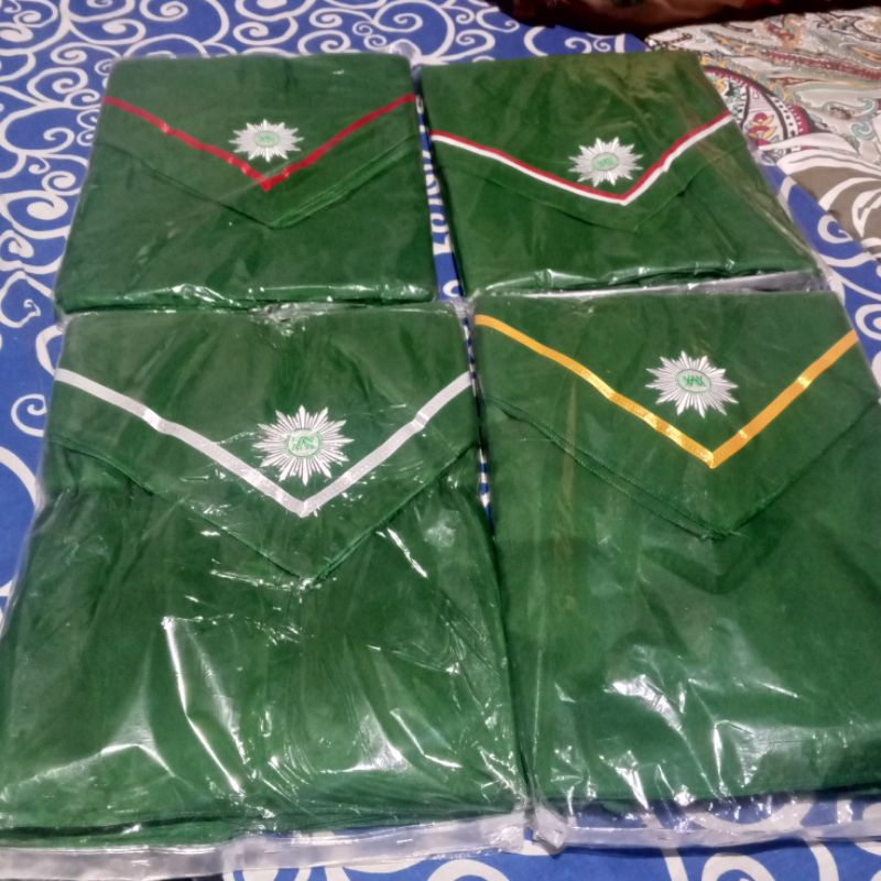 Jual Hasduk hw 20 biji Bordir pita sesuai varian bahan super halus ...
