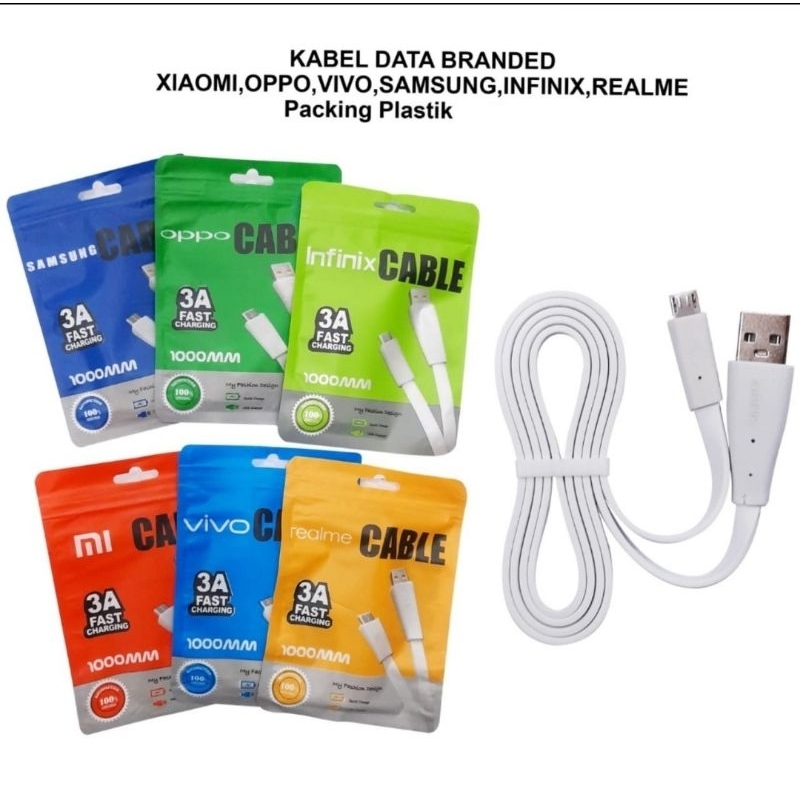 Jual Kabel Brand KC-2/ Colokan MICRO/ 3amper | Shopee Indonesia