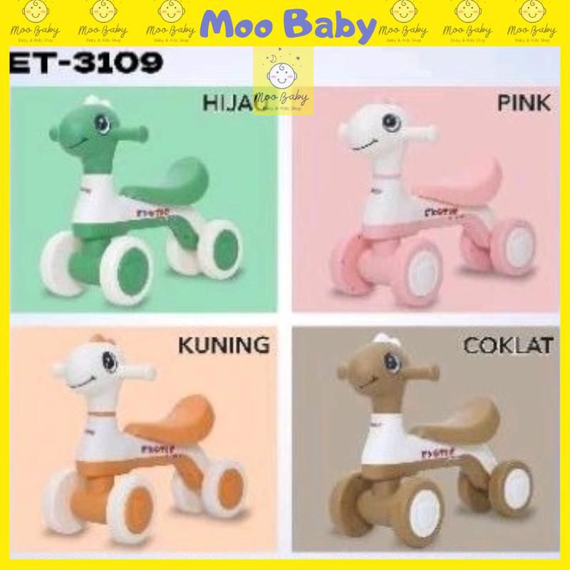 Jual Sepeda dorong anak Balance bike mainan playground Exotic ET 3109 ...