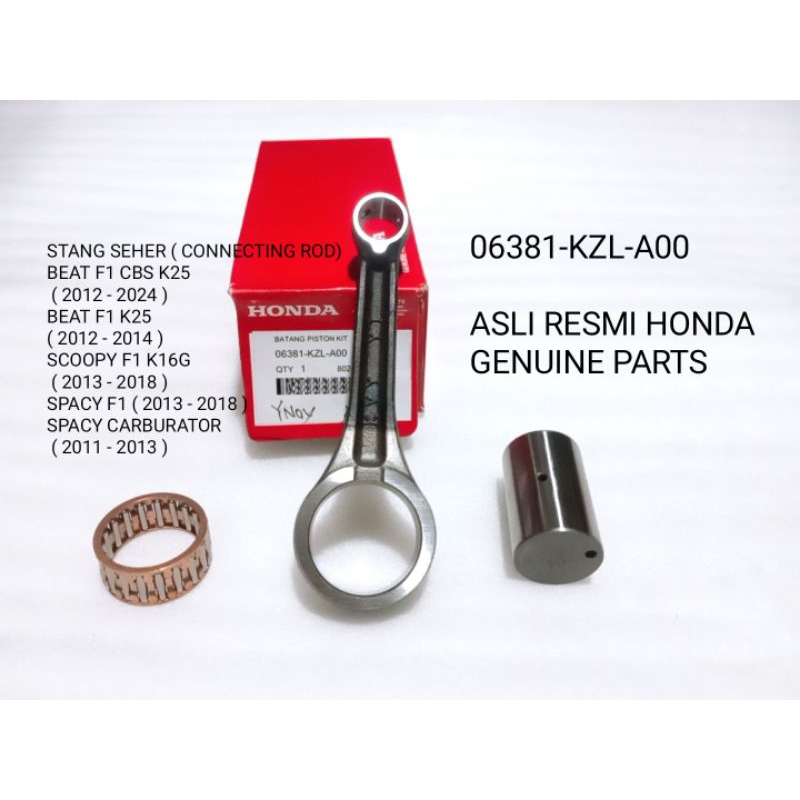 Jual 06381-KZL-A00 STANG SEHER CONNECTING ROD BEAT F1 CBS K25 ( 2012 ...