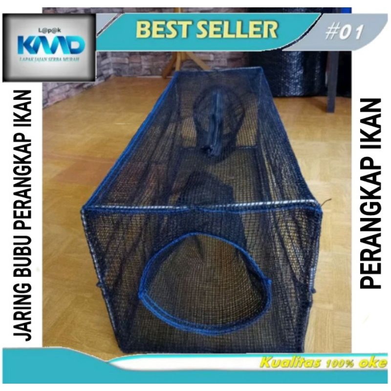 Jual perangkap jaring bubu ikan 70x25x25 penangkap kepiting bubu ikan ...
