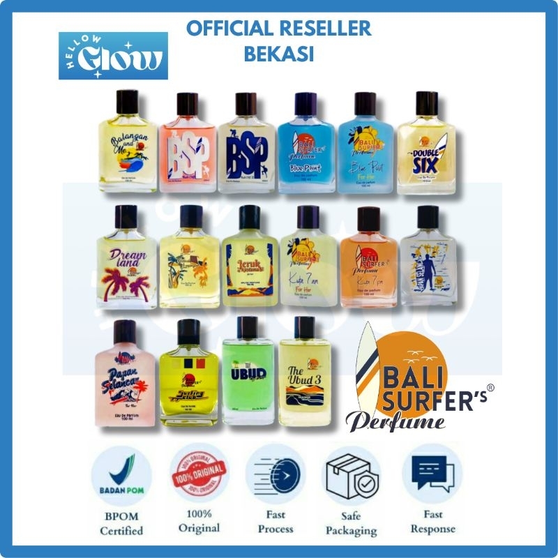 Jual Parfum Bali Surfers All Varian 100 ML - Blue Point - Kuta 7 PM ...