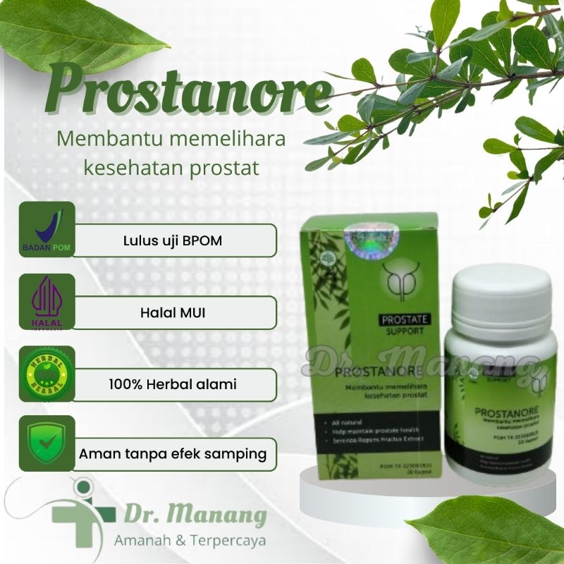 Jual Prostanore Asli Obat Prostat Herbal Original Resmi Bpom | Shopee ...