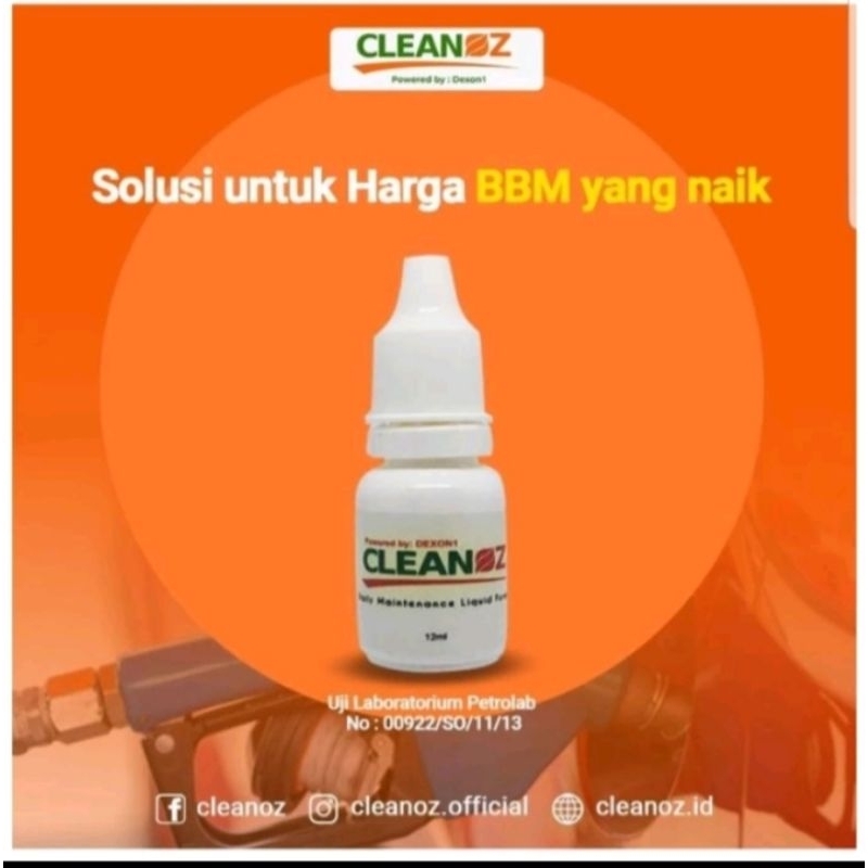 Jual CLEANOZ PENGHEMAT BAHAN BAKAR 100 % AMAN DAN NYAMANUNTUK MESIN DAN ...
