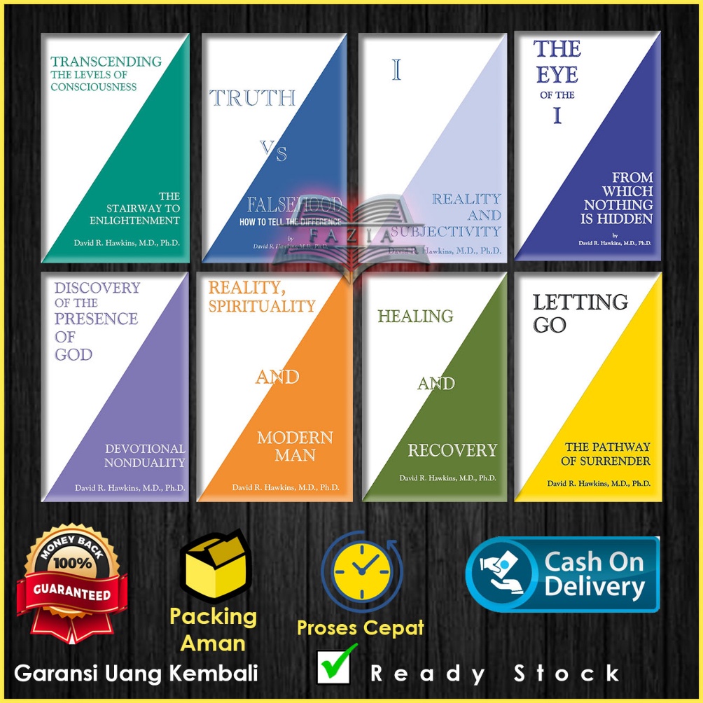 Jual HARGA GROSIR Power vs Force 9 book series by David R Hawkins ...