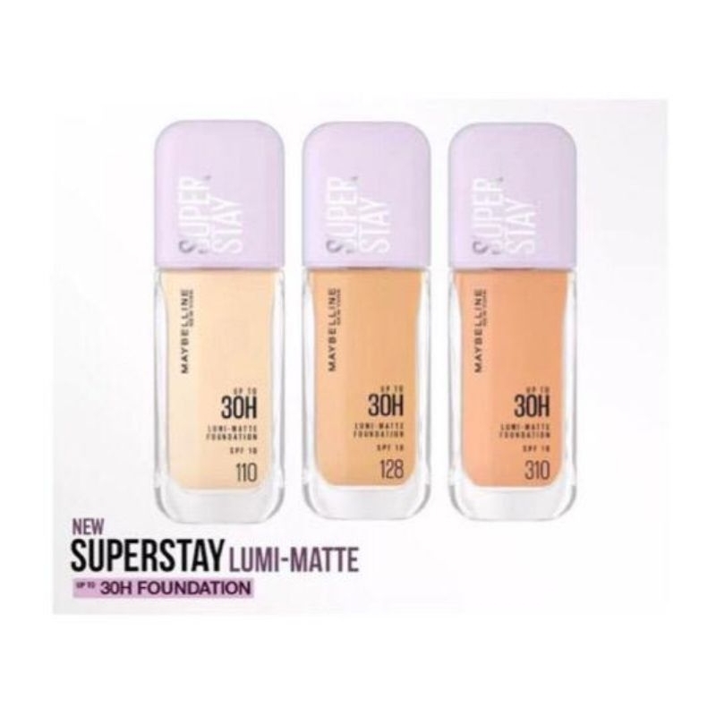 Jual MAYBELLINE Superstay Lumi-Matte Up To 30H Liquid Foundation | Shopee Indonesia
