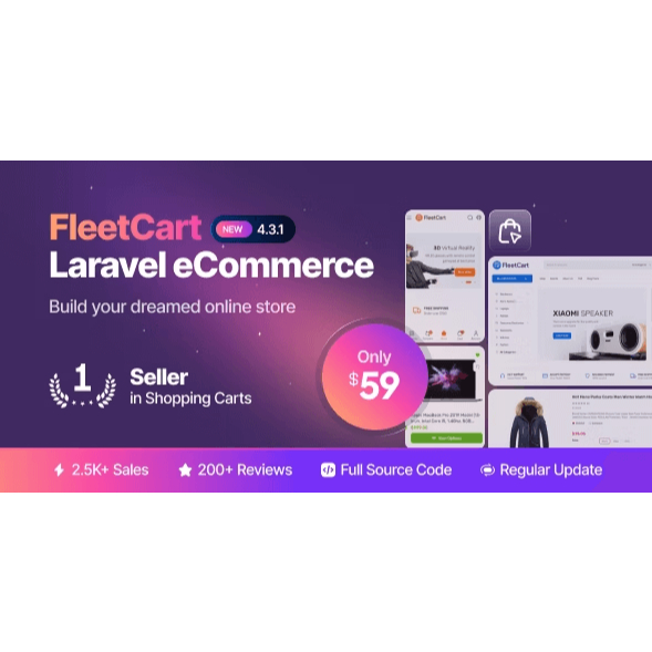 Jual FleetCart – Laravel Ecommerce System | Shopee Indonesia