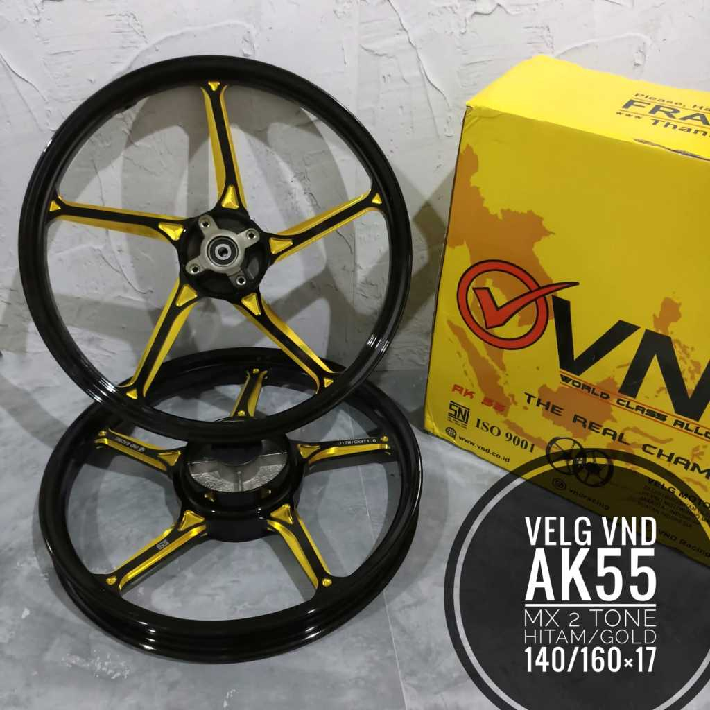 Jual Velg VND AK55 2 Tone MXLama/JupiterZnew/VegaRnew/VegaZR/JupiterZ1 ...