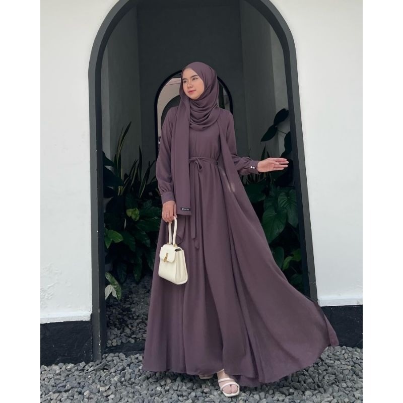 Jual FIONA GAMIS LESTI VIRAL ABAYA ARABIAN SET OUTER INER BUSUI ...