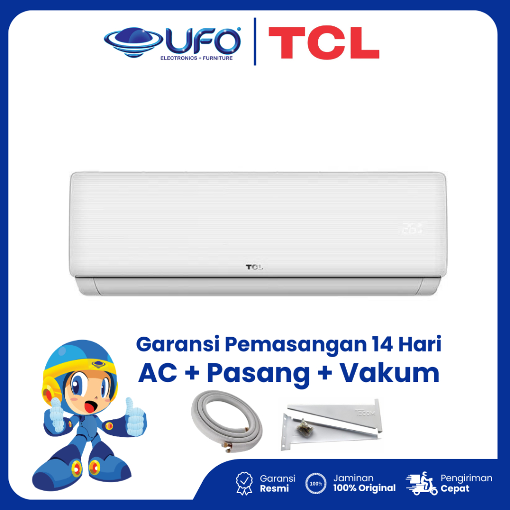 Jual AC TCL 1 PK Split Standart TAC09CSD/XS | Shopee Indonesia