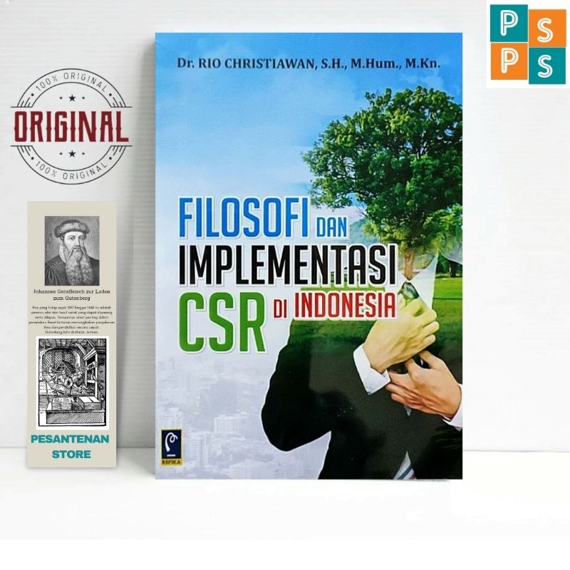 Jual Buku Filosofi dan Implementasi CSR di Indonesia - Rio Christiawan - RFK24 | Shopee Indonesia