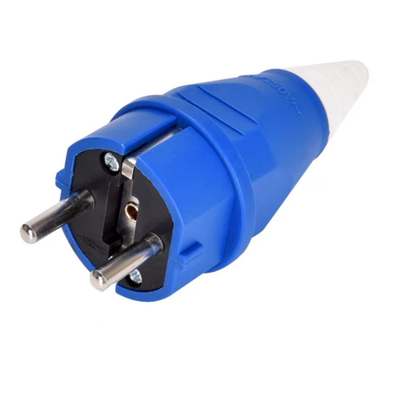 Jual industrial plug mounting/male steker 2 pin 16A | Shopee Indonesia