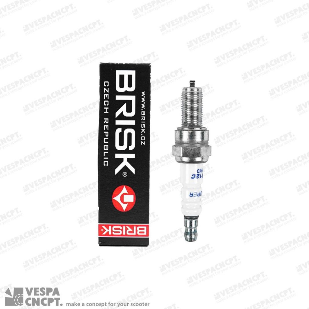 Jual Busi Motor Brisk Copper AR12C Vespa Sprint Primavera Lx S Lxv Gts ...