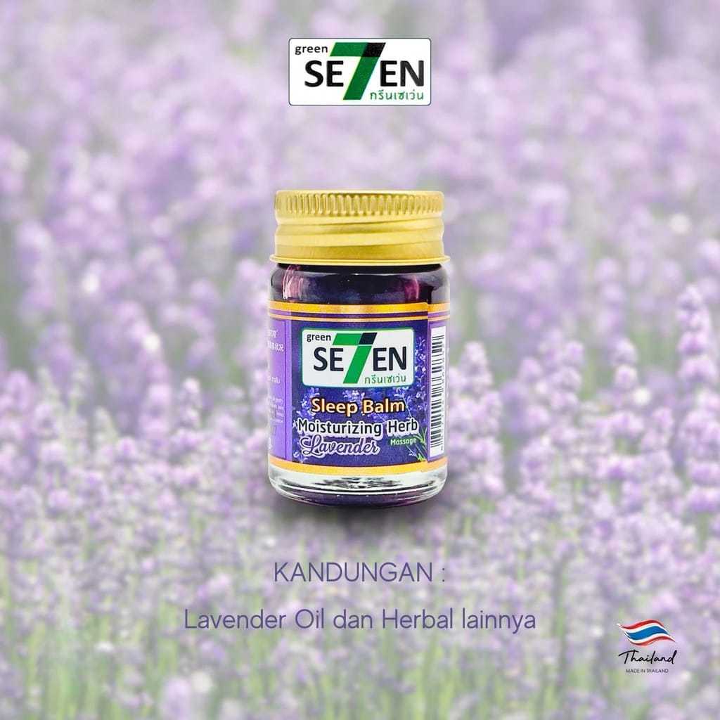 Jual GREEN SEVEN MOISTURIZING HERB SLEEPING BALM LAVENDER - ORIGINAL ...