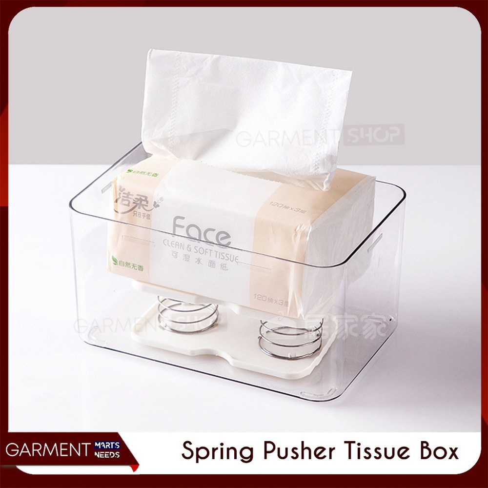 Jual Spring Pusher Tisu Kotak Alat Pendorong Box Tissue Penyangga Peer ...