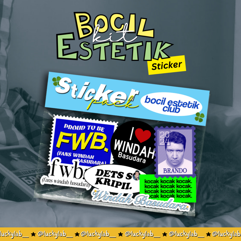 Jual [STICKER] (BACA DESKRIPSI!!!) READY Windah Basudara - Bocil ...