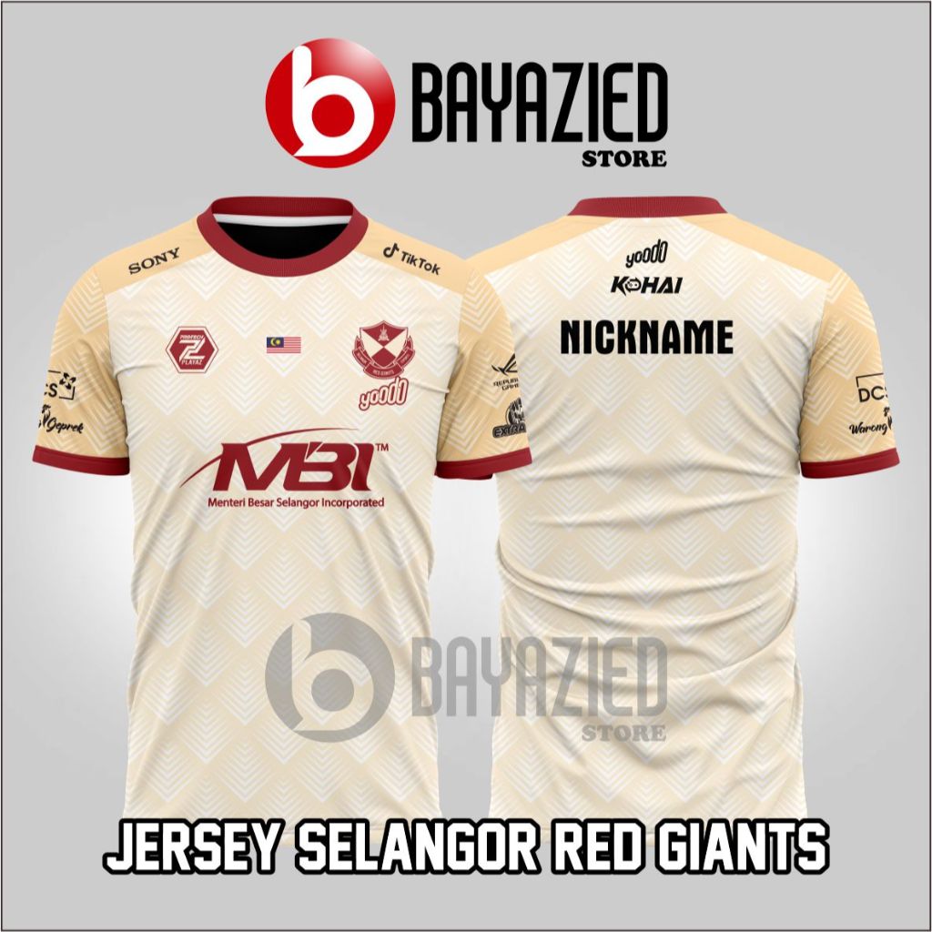 Jual Jersey Team Selangor Red Giants Kaos SRG Malaysia | Shopee Indonesia