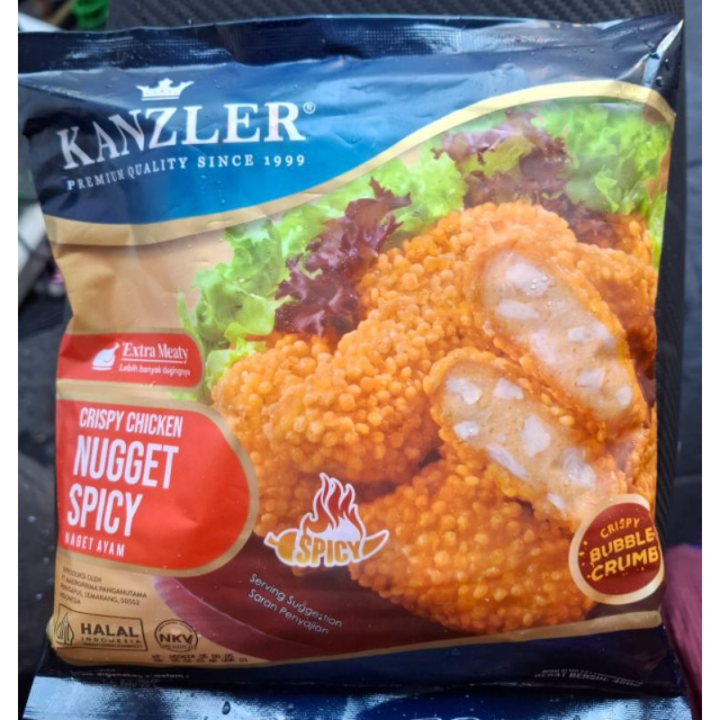 Jual Kanzler Crispy Nugget Spicy/nuget pedas 450g | Shopee Indonesia