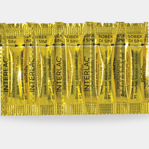 Jual Interlac Probiotik Mini Pack 5 Sachet 30 Sachets - Menjaga Saluran ...