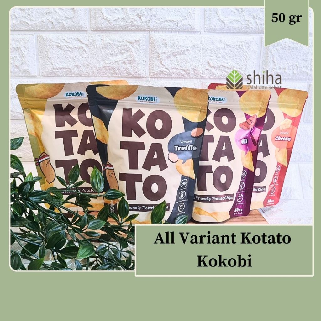 Jual Kokobi KOTATO - Potato Chips | Keripik Kentang Snack Sehat NO MSG ...